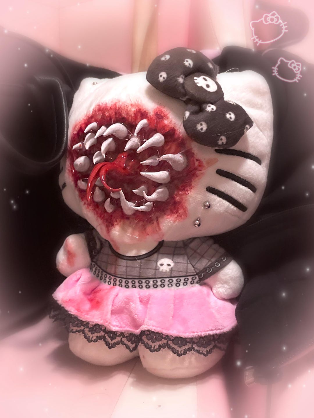 Cat Faceless Plushie, Cute, Creepy Kitty, Horror, Halloween, Stuffed ...