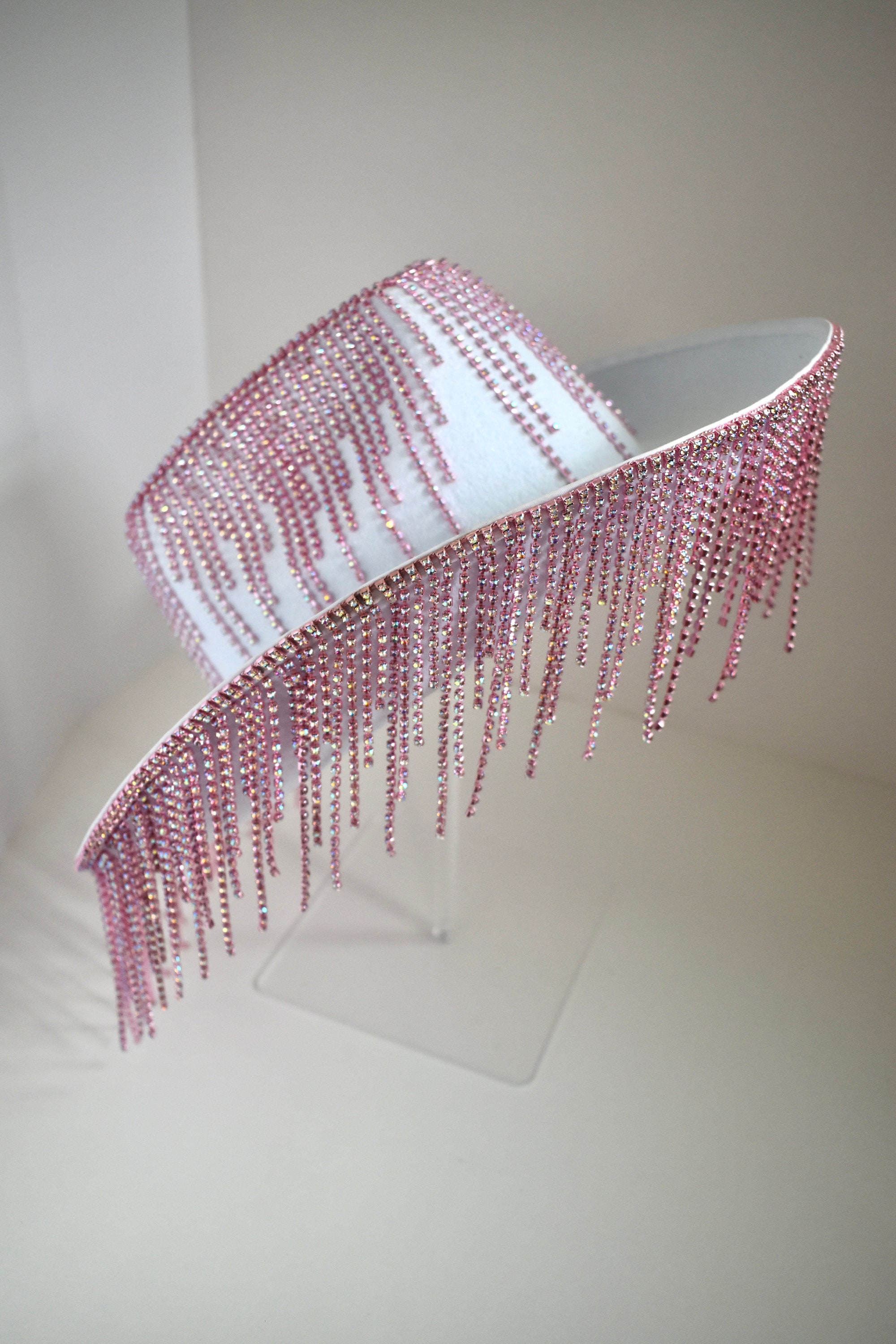 Pink Sugar | Pink Rhinestone Cowgirl Hat | Pink Cowgirl Hat ...