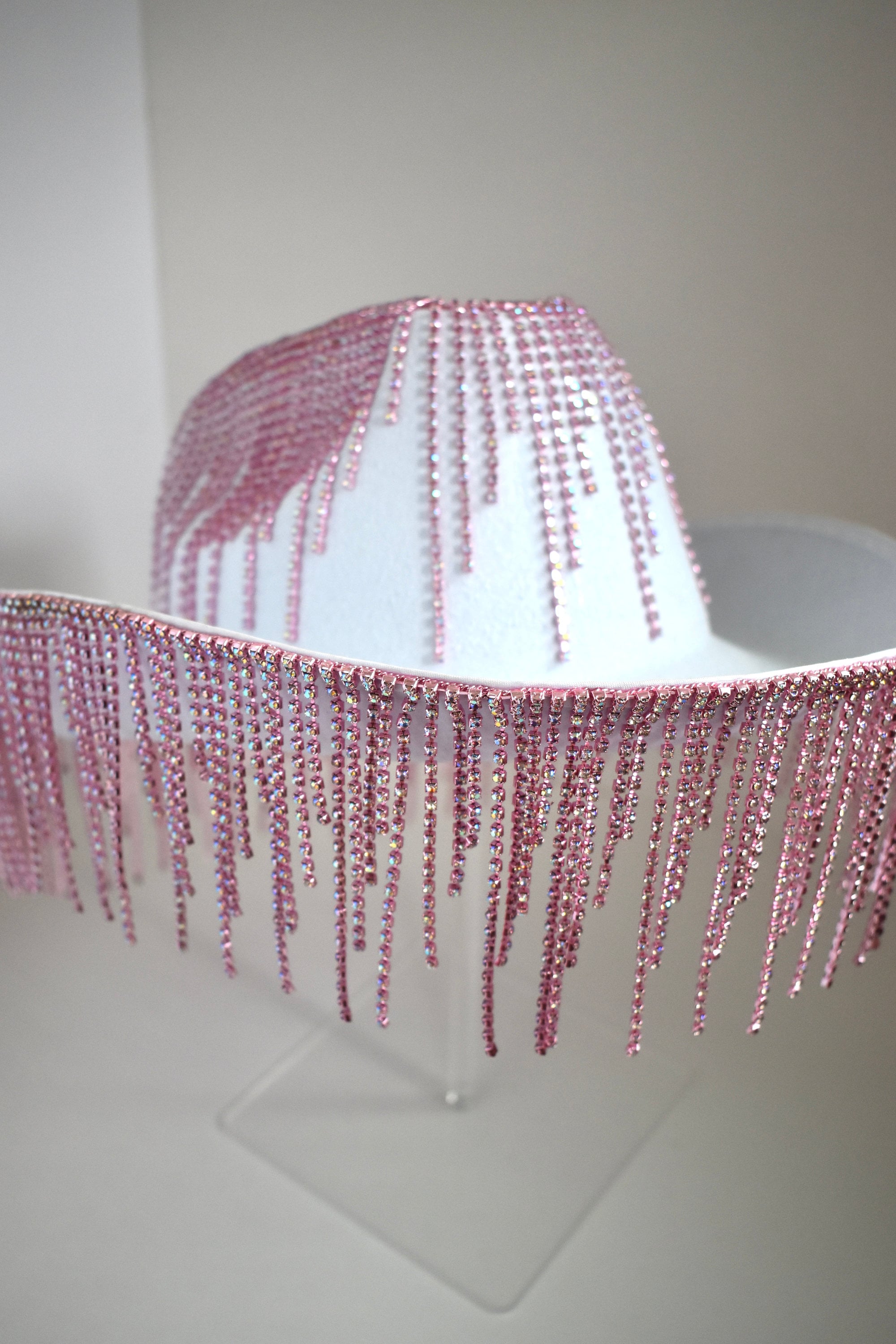 Pink Sugar | Pink Rhinestone Cowgirl Hat | Pink Cowgirl Hat ...