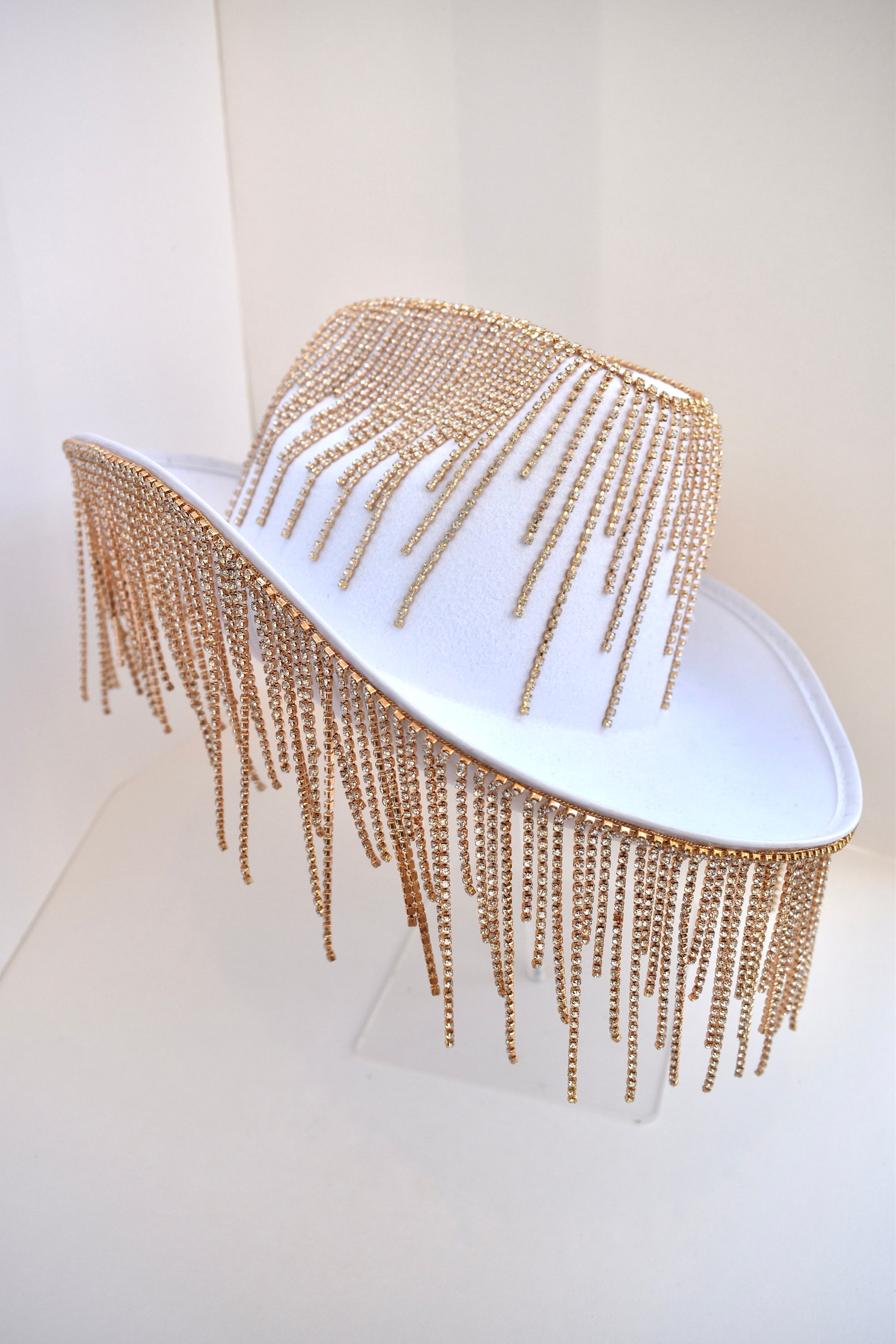 Gold Digger | Gold Rhinestone Cowgirl Hat | Drip’n Cowgirls ...