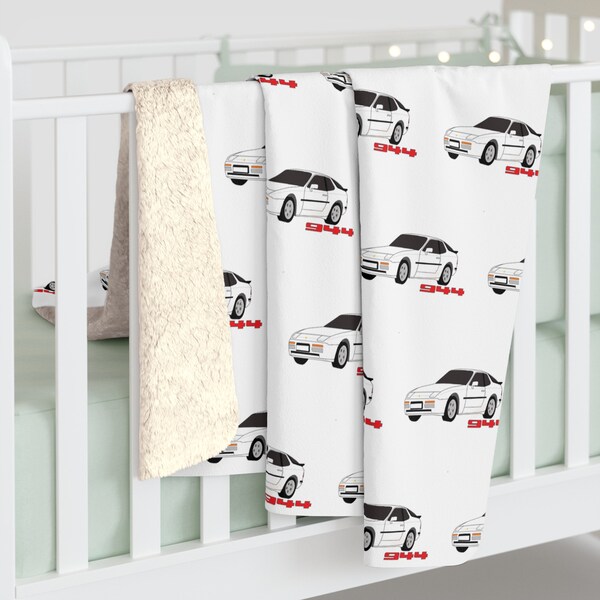 Porsche Sherpa Blanket - Etsy