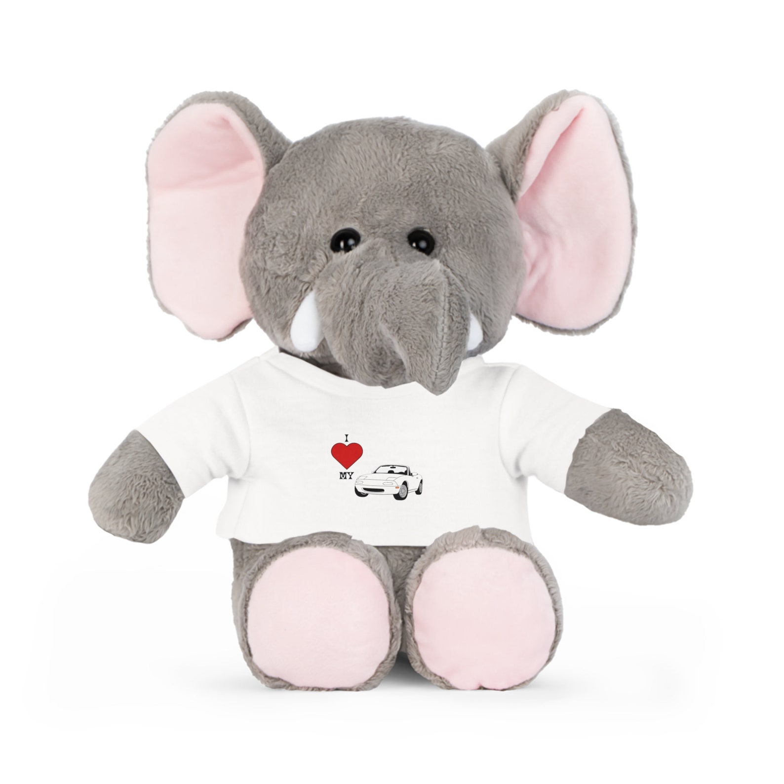 I Love My Miata Plush Toy With T-shirt - Etsy