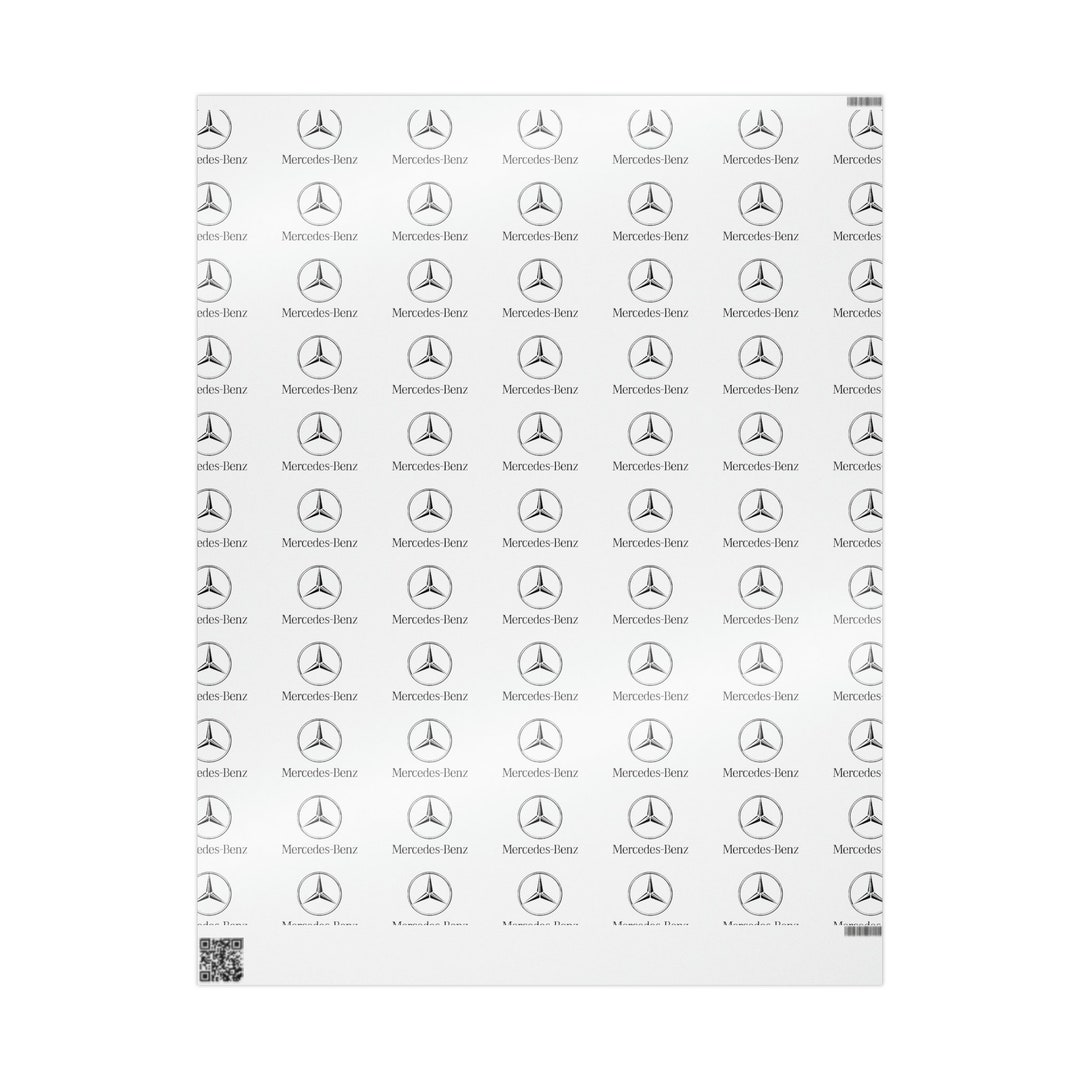 Mercedes Logo Wrapping Paper - Etsy