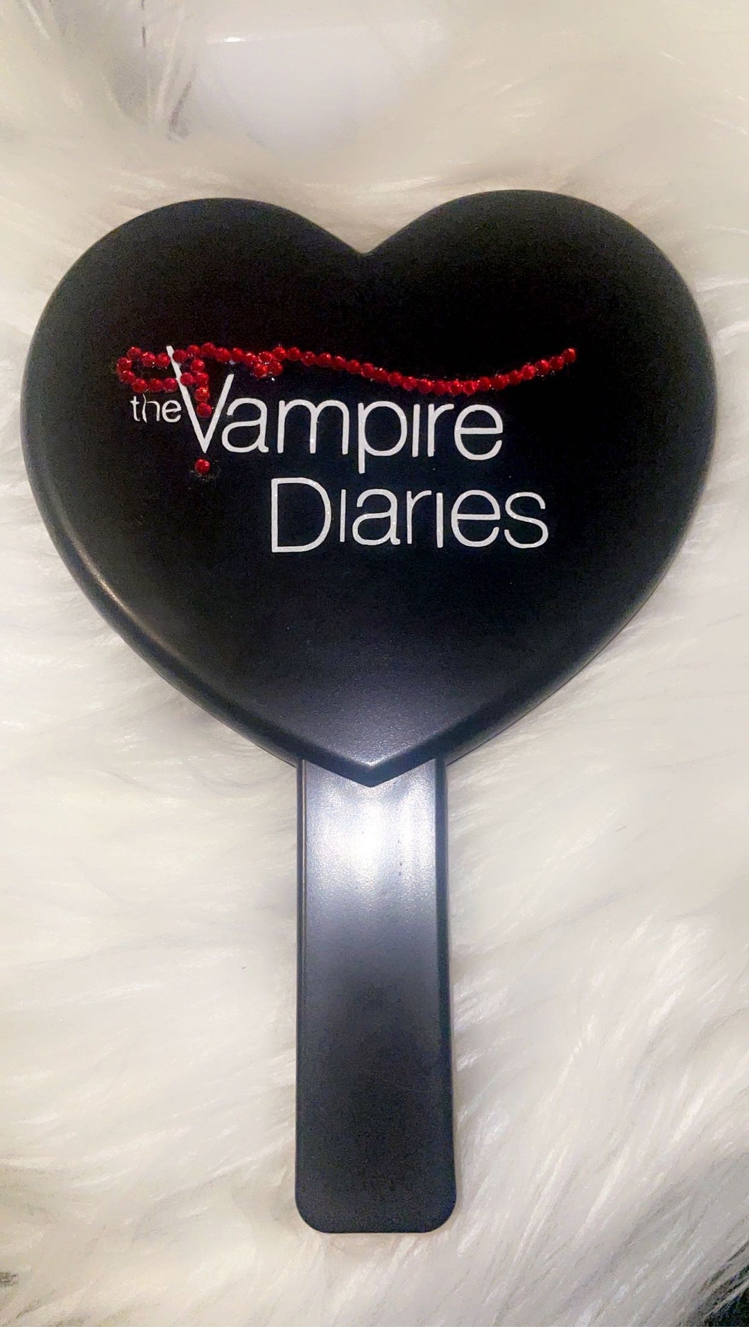 Handcrafted Heart Shaped Vampire Diaries Inspired Hand Mirror - Etsy