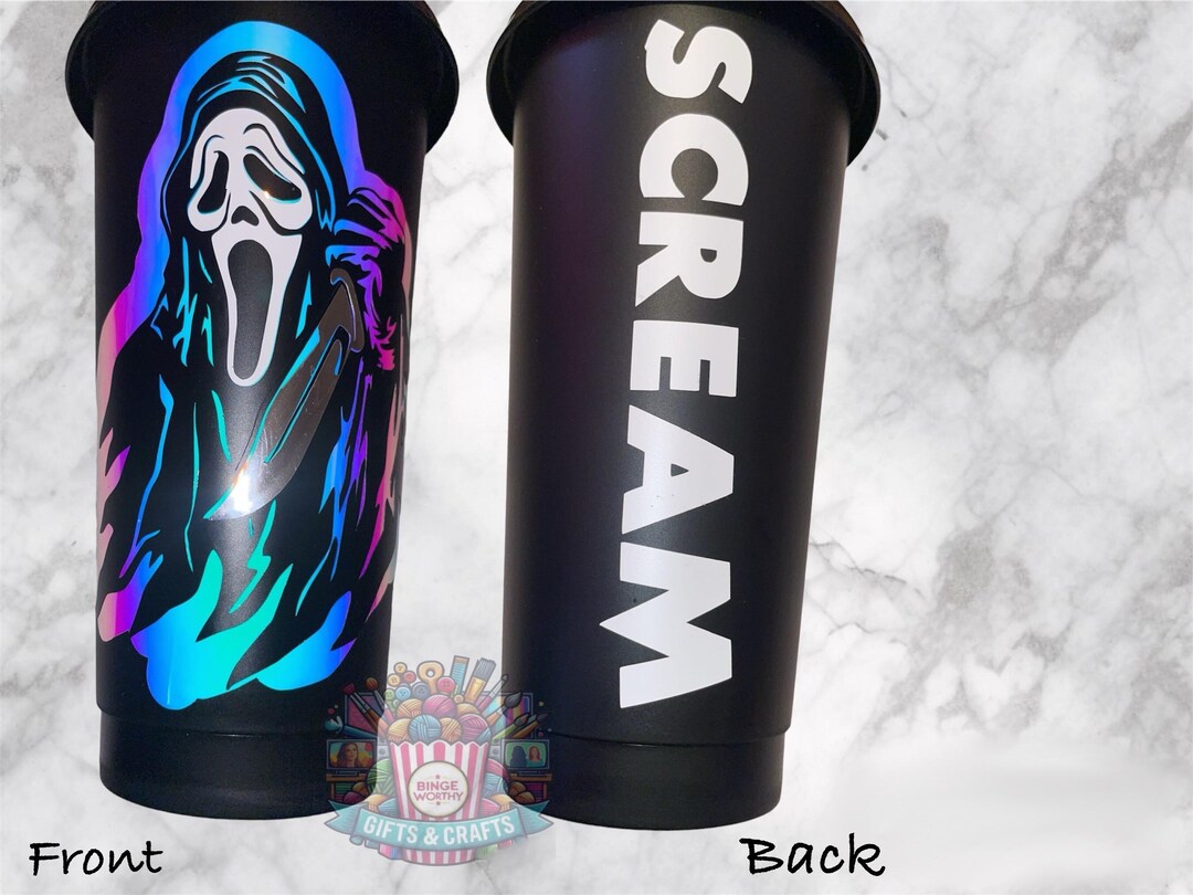 Scream Slasher Inspired Cold Cup - Etsy