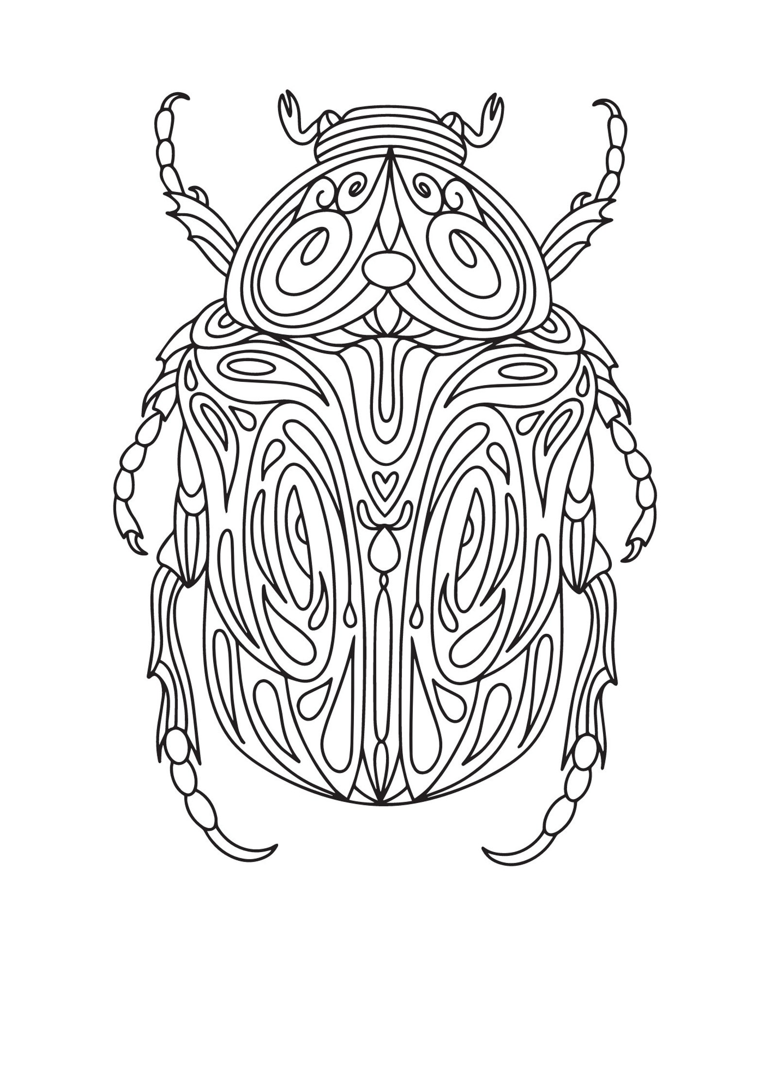 Printable Bug Colouring Pages X12 - Etsy