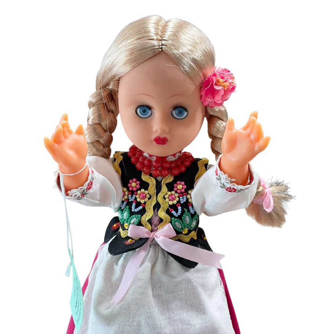 Vintage Polish Folk Art Doll – Heritage Mint Collection, 16" - Etsy