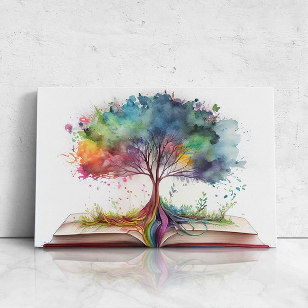 Tree of Knowledge Art - Etsy