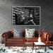 Skeleton in Library Reading Book Ink Art Painting Wall Art Canvas Print ...