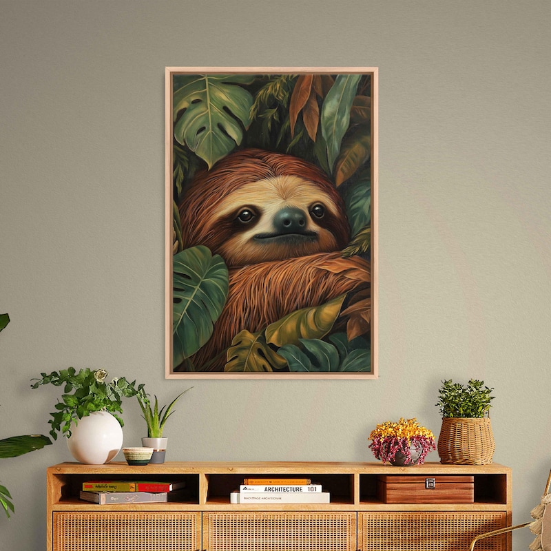 Sloth Painting - Etsy