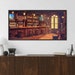 Cartoon Pub Art, Cozy Tavern, Relaxing Pub, Canvas Wall Art Print ...