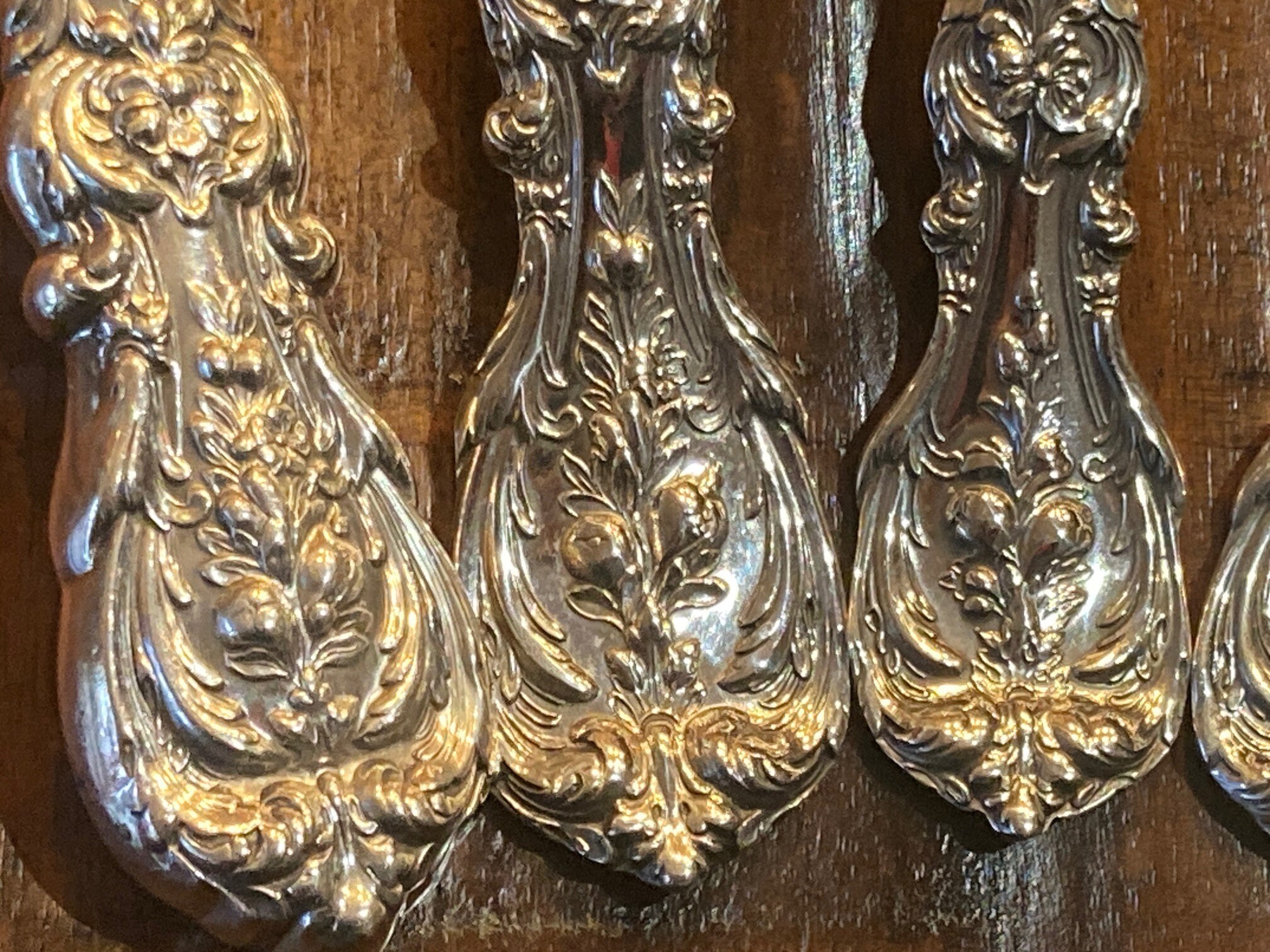 6 Pc Heavy MINT FRANCIS 1 1st Reed & Barton Sterling Silver Place ...