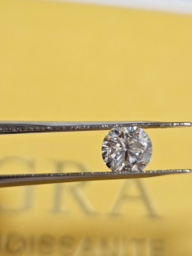 Moissanite Diamond With GRA Certificate - Etsy Moissanite Diamond With GRA Certificate - Etsy