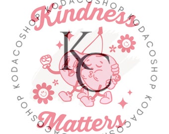 Kindness Matters, Png - Etsy