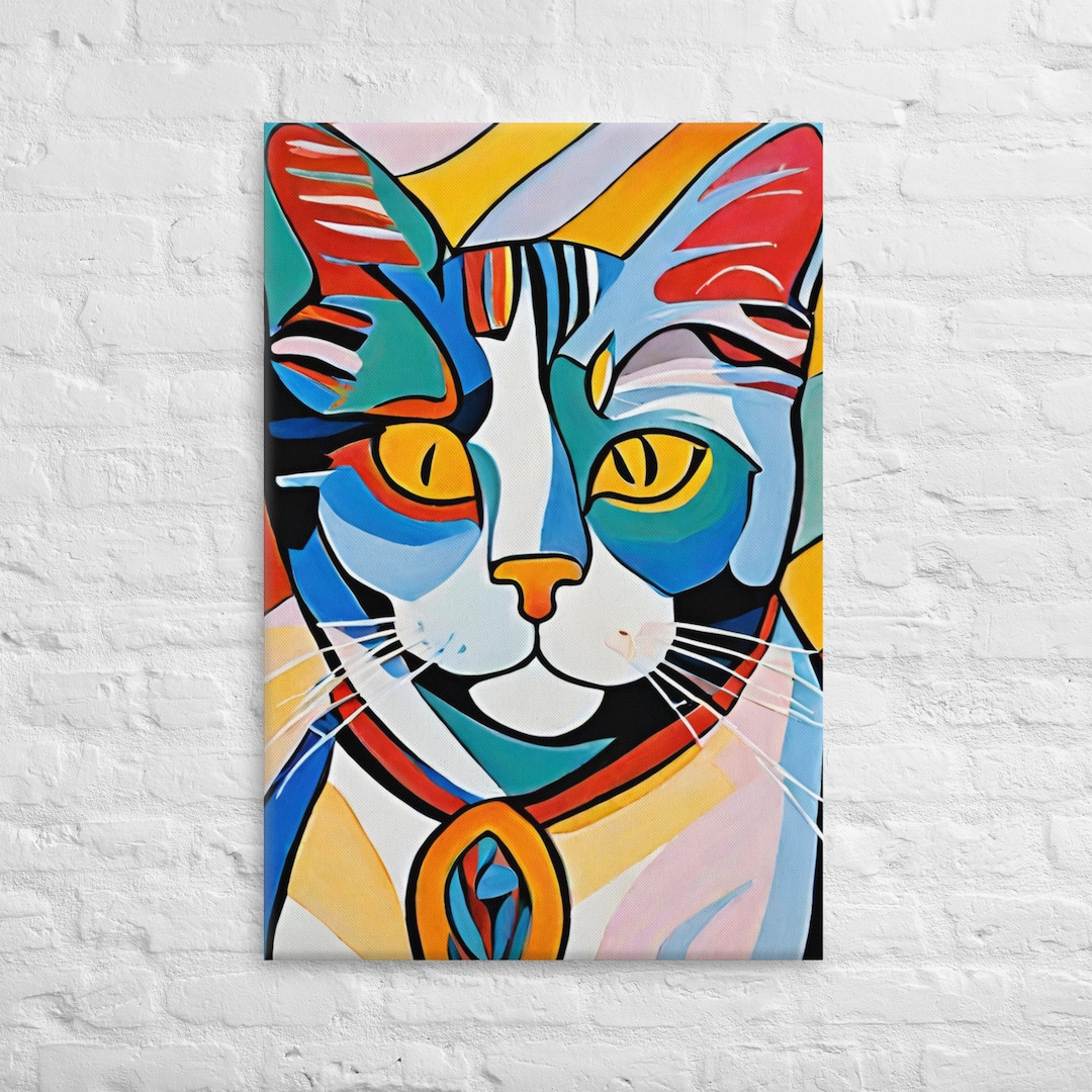 Prince Cat by Blake Picasso Canvas - Etsy