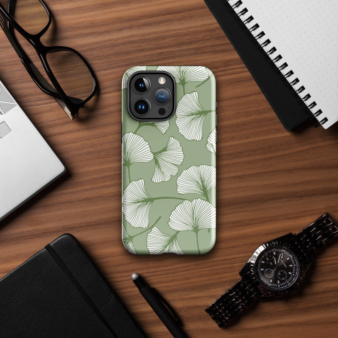 Green Leaves Tough Case for Iphone® iPhone 15 iPhone 14 iPhone 13 ...