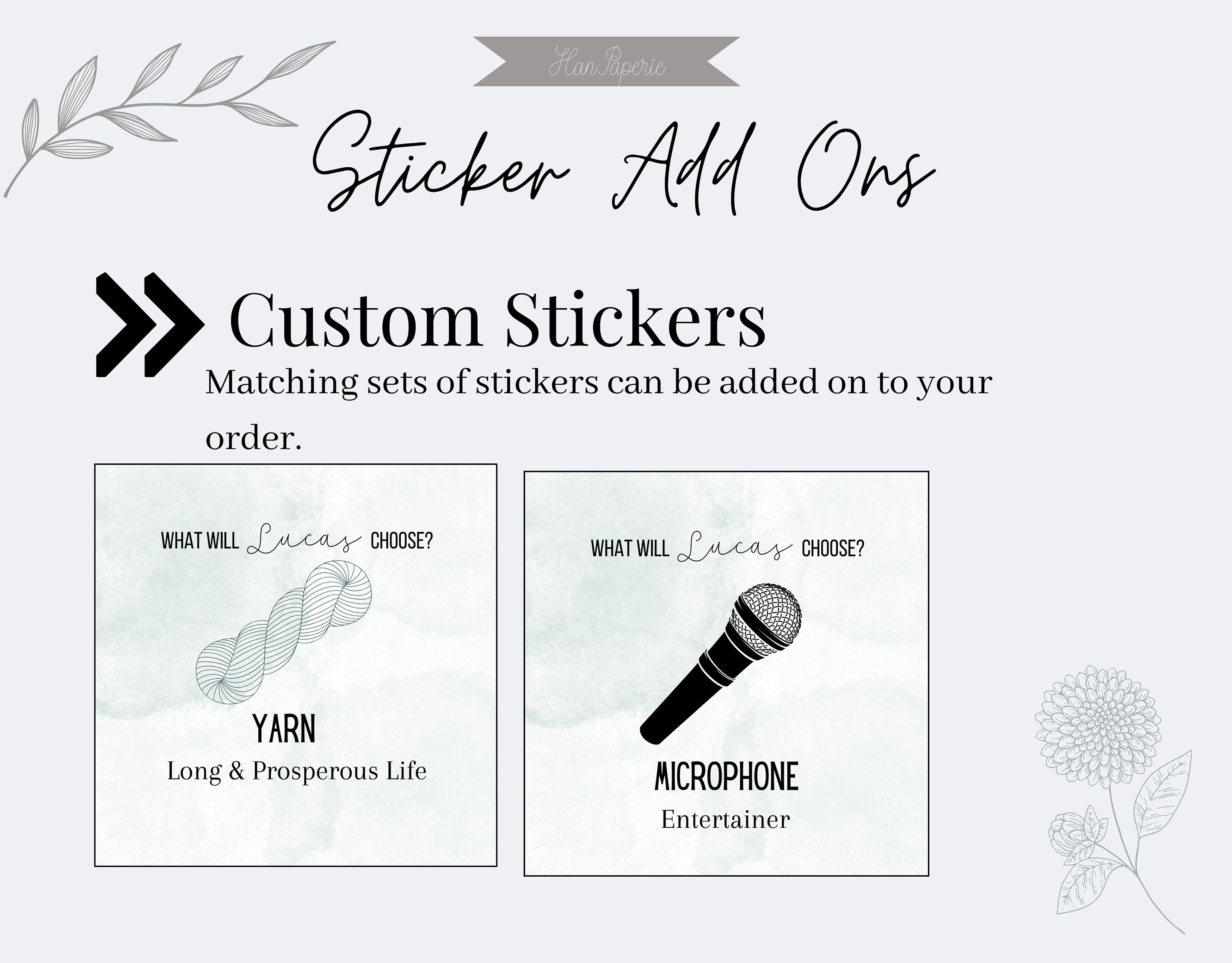 Doljabi Raffle Tickets and Stickers - Etsy