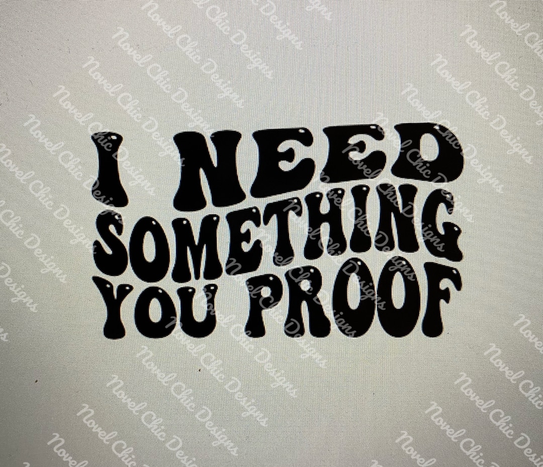 Something You Proof SVG - Etsy