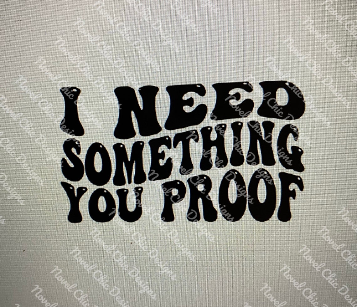 Something You Proof SVG - Etsy
