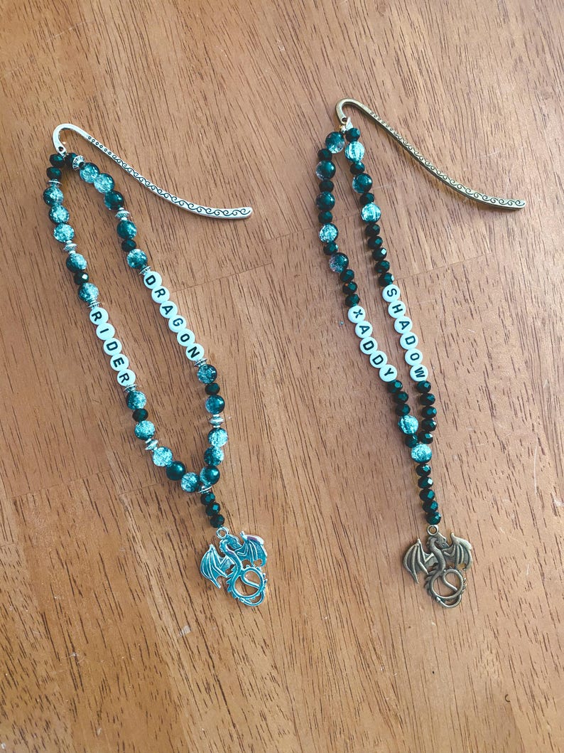 FW Handmade Beaded Bookmarks - Etsy