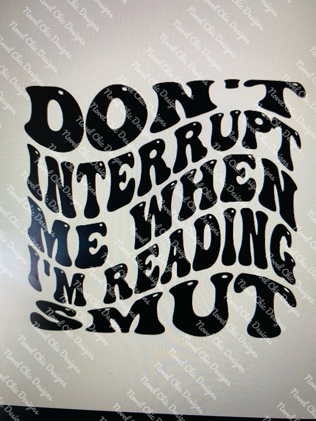 Don’t Interrupt Me Smut SVG - Etsy