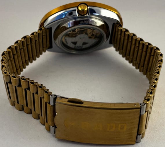 Vintage RADO DIASTAR Automatic Black Dial Men's Wrist… - Gem