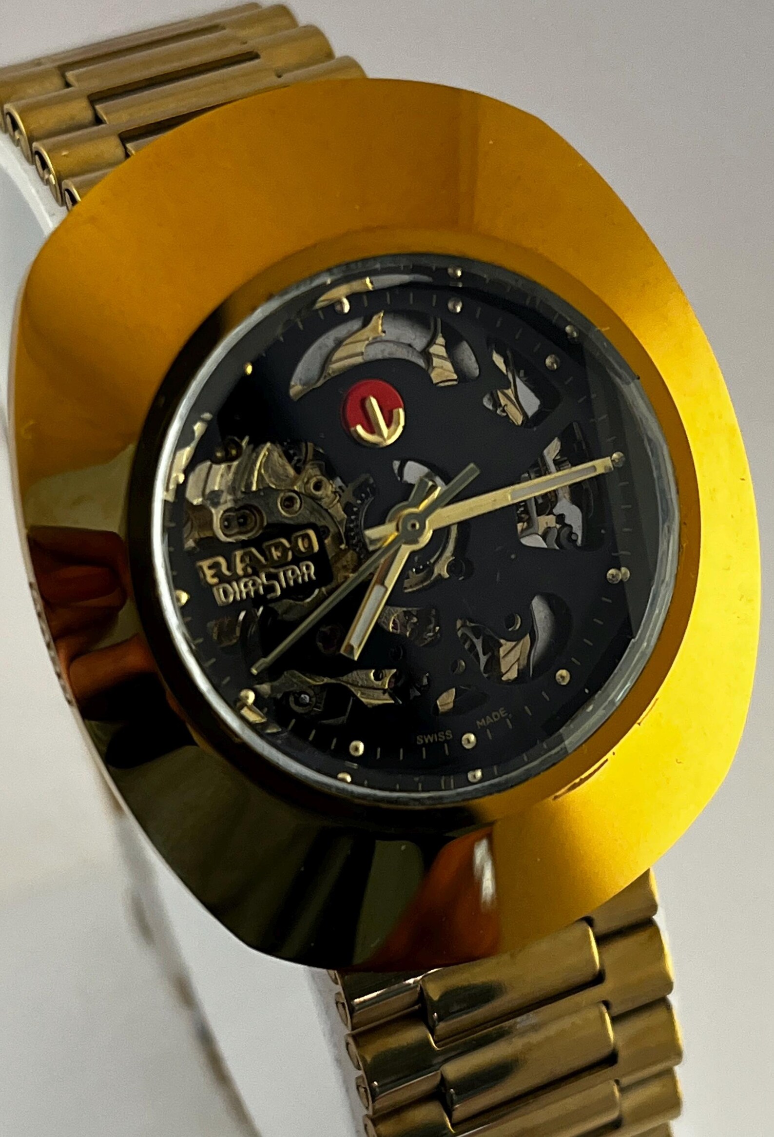 Vintage RADO DIASTAR Automatic Black Dial Men's Wrist Watch Free ...