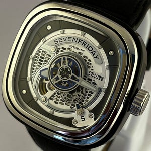 Vintage SEVENFRIDAY Automatic White Dial Analog Men's Wrist Watch With ...