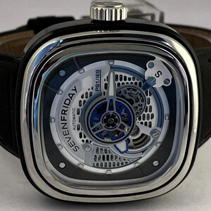 Vintage SEVENFRIDAY Automatic White Dial Analog Men's Wrist Watch With ...