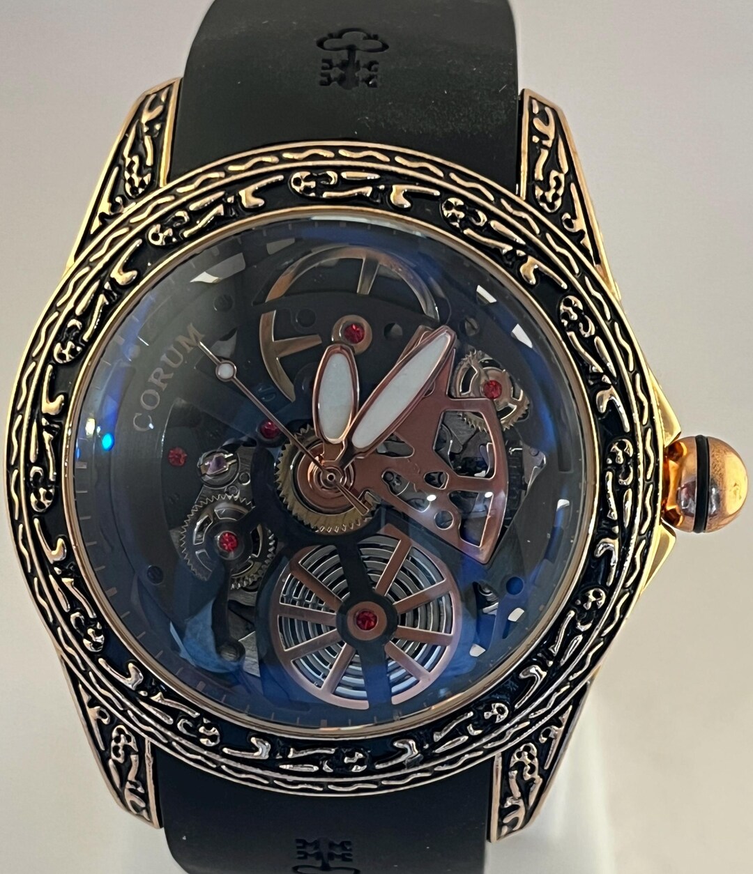 Vintage Corum Automatic Black Dial Analog Men's Wrist Watch Free ...