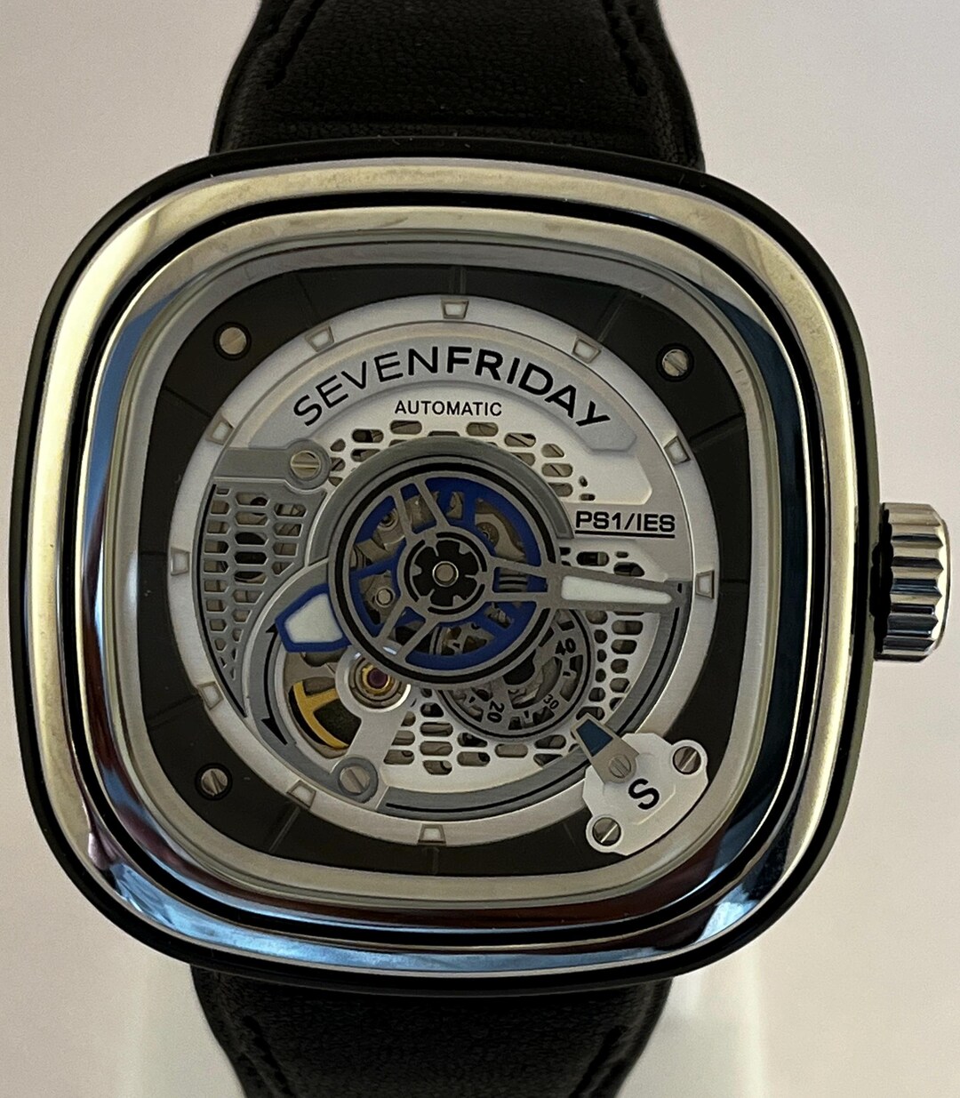 Vintage SEVENFRIDAY Automatic White Dial Analog Men's Wrist Watch With ...