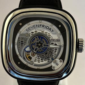 Vintage SEVENFRIDAY Automatic White Dial Analog Men's Wrist Watch With ...