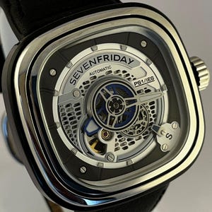 Vintage SEVENFRIDAY Automatic White Dial Analog Men's Wrist Watch With ...