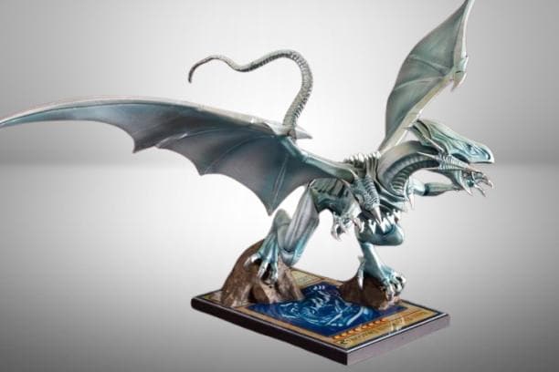 Legendary Blue Dragon 3D STL File Majestic Mythical Beast for 3D ...