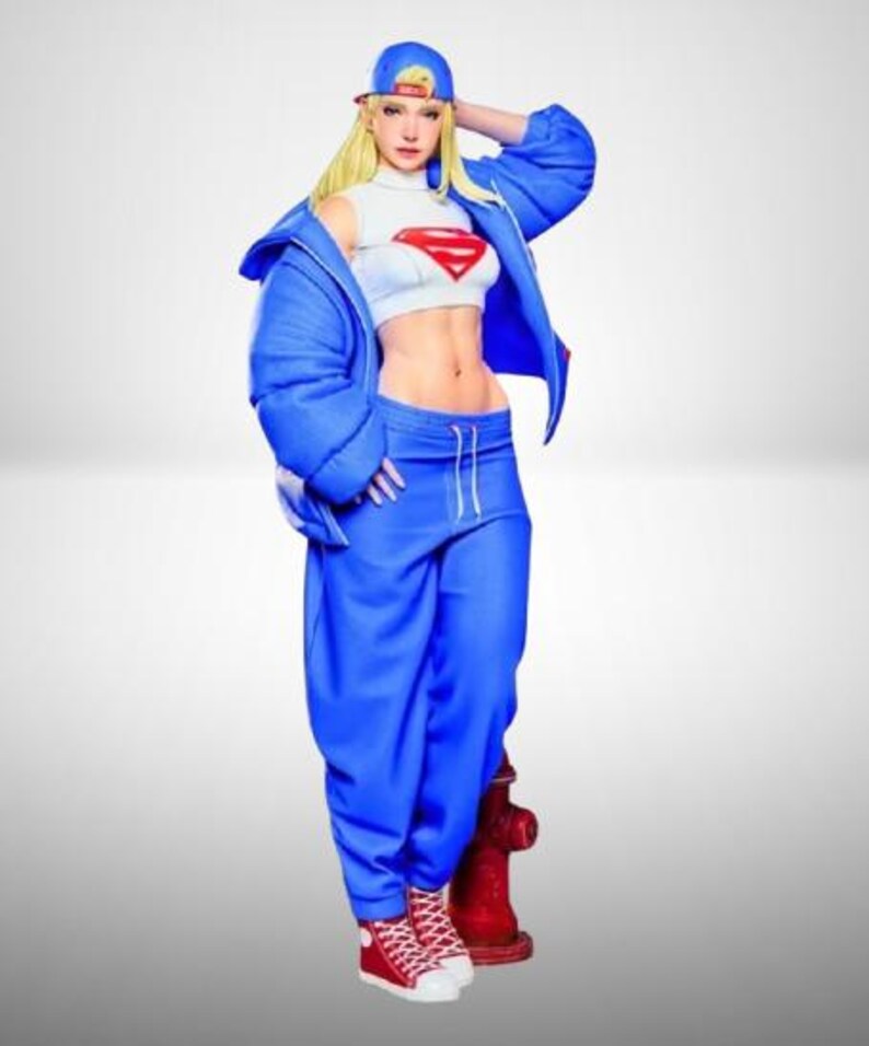 Heroic Female Super Model 3D STL File Inspiring Female Heroine for 3D ...