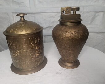 Vintage Old Train Locomotive Table Top Lighter Lights and Sounds ALL ...