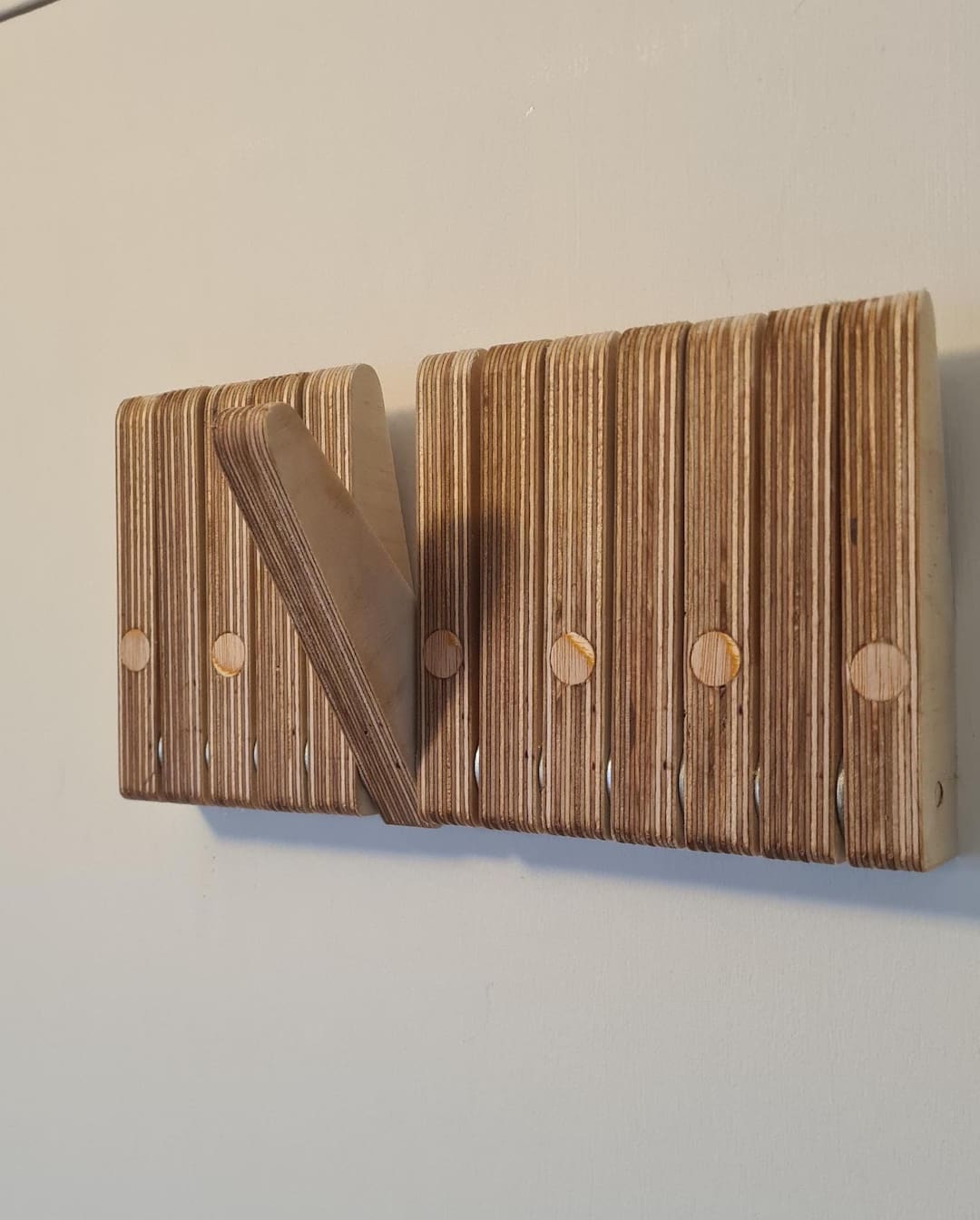 Scandi-inspired Sleek Pop-out Hooks for Clothing or Towels - Minimalist ...