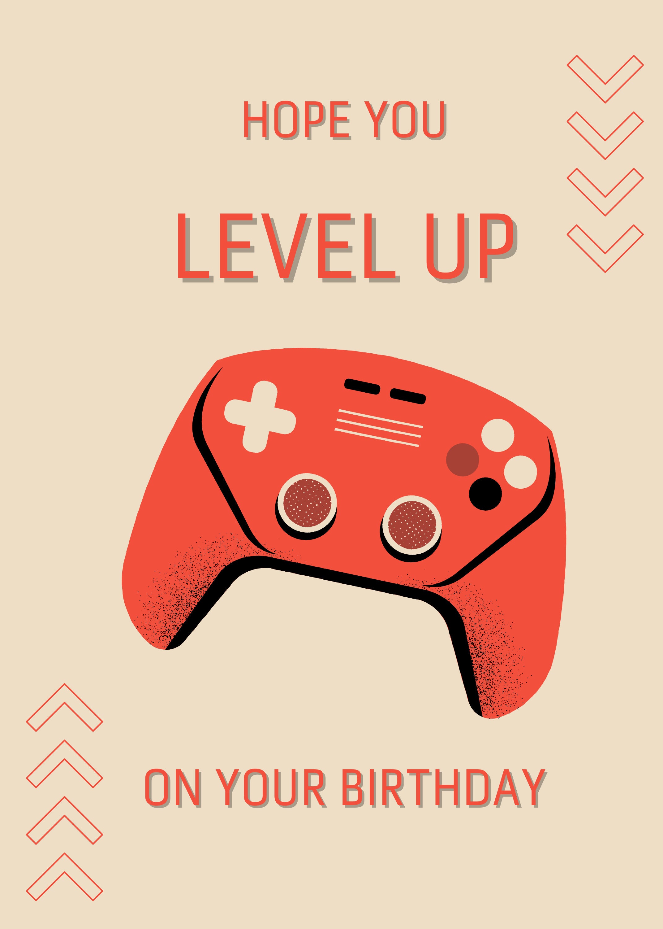 Editable Funny Birthday Card, Birthday Printable Card, Video Game ...