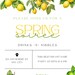 Editable Cocktail Party Invitation, Spring Soiree Invite Birthday ...