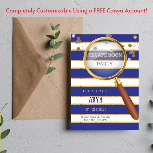 Clue Murder Mystery Invitation - Etsy