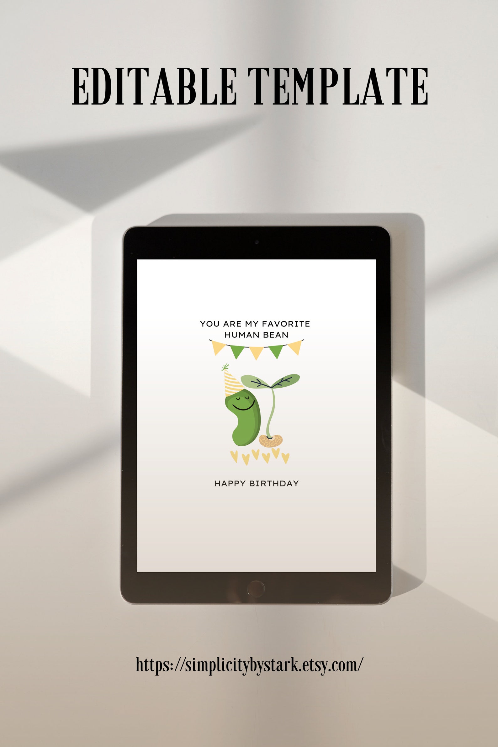 Editable Funny Birthday Card, Birthday Printable Card, Cute Digital ...