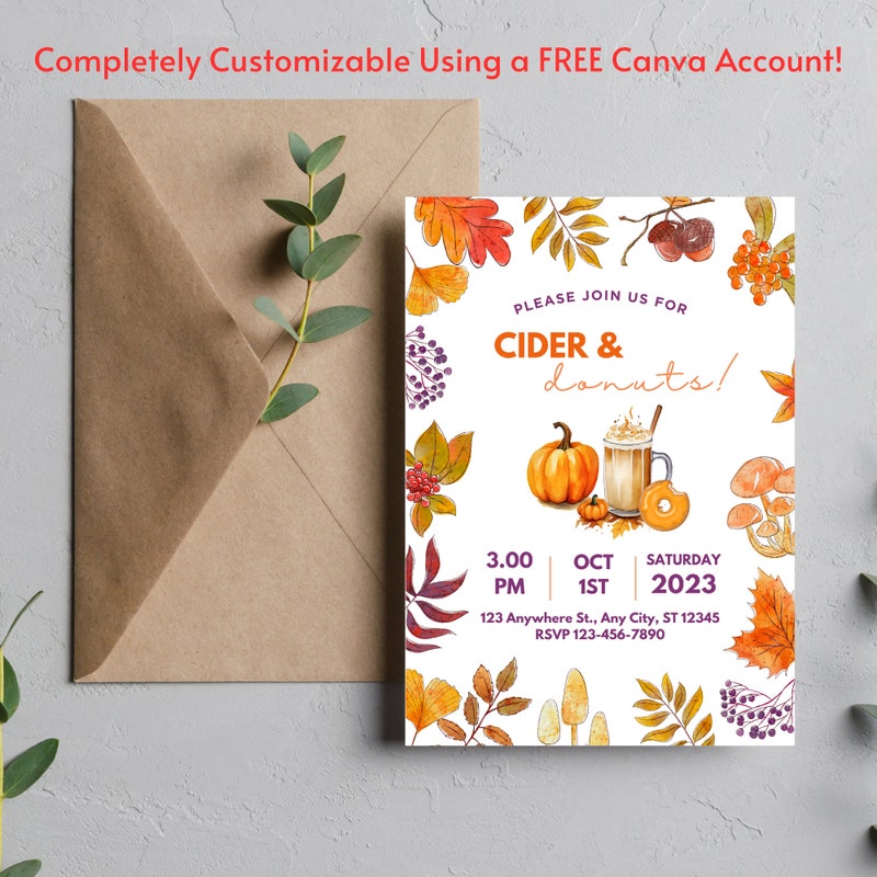 Donut Party Invitations - Etsy