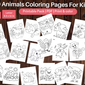 Custom Coloring Page, Printable Colouring Sheets, 20 Easy Coloring ...
