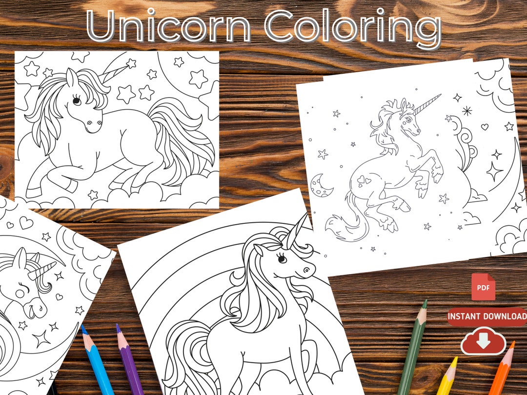 Kids Activities, Unicorn Coloring Pages, Printable Coloring Book Pages ...