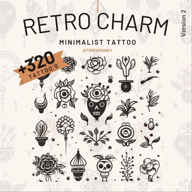 Mini Tattoo - Etsy