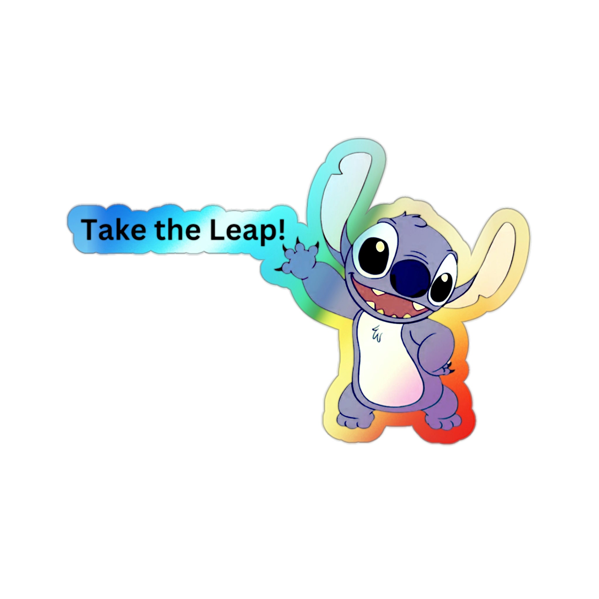 Motivational Lilo and Stitch Sticker - Etsy