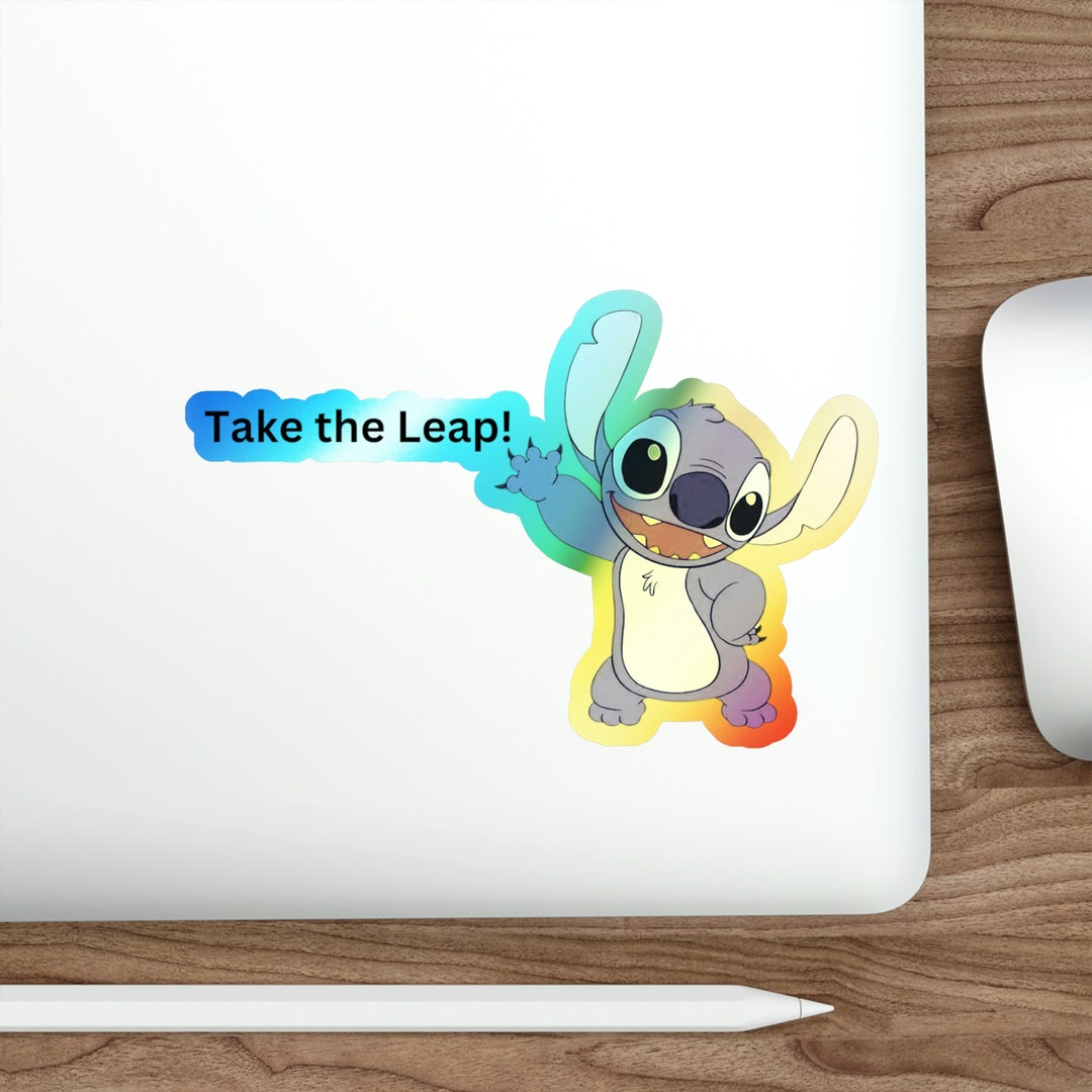 Motivational Lilo and Stitch Sticker - Etsy