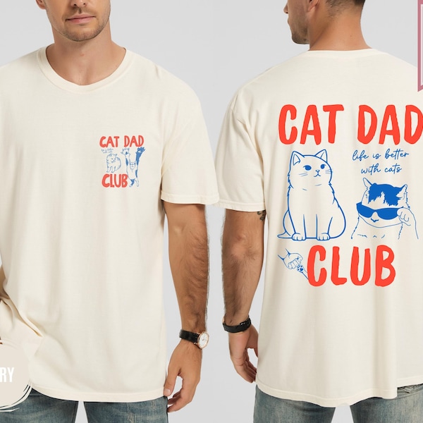 Tee Shirts Cat Daddy - Etsy