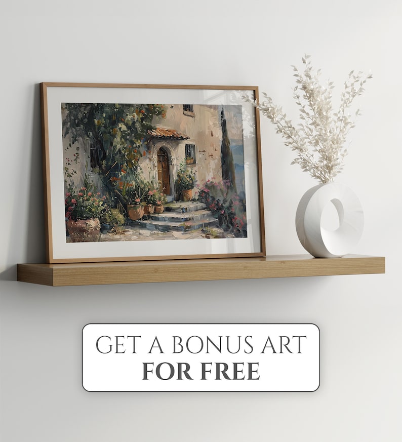 French Countryside Print, French Farmhouse Decor, Provence Countryside ...