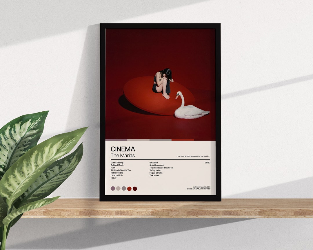 CINEMA the Marias Album Print Home Decor Wall Art - Etsy